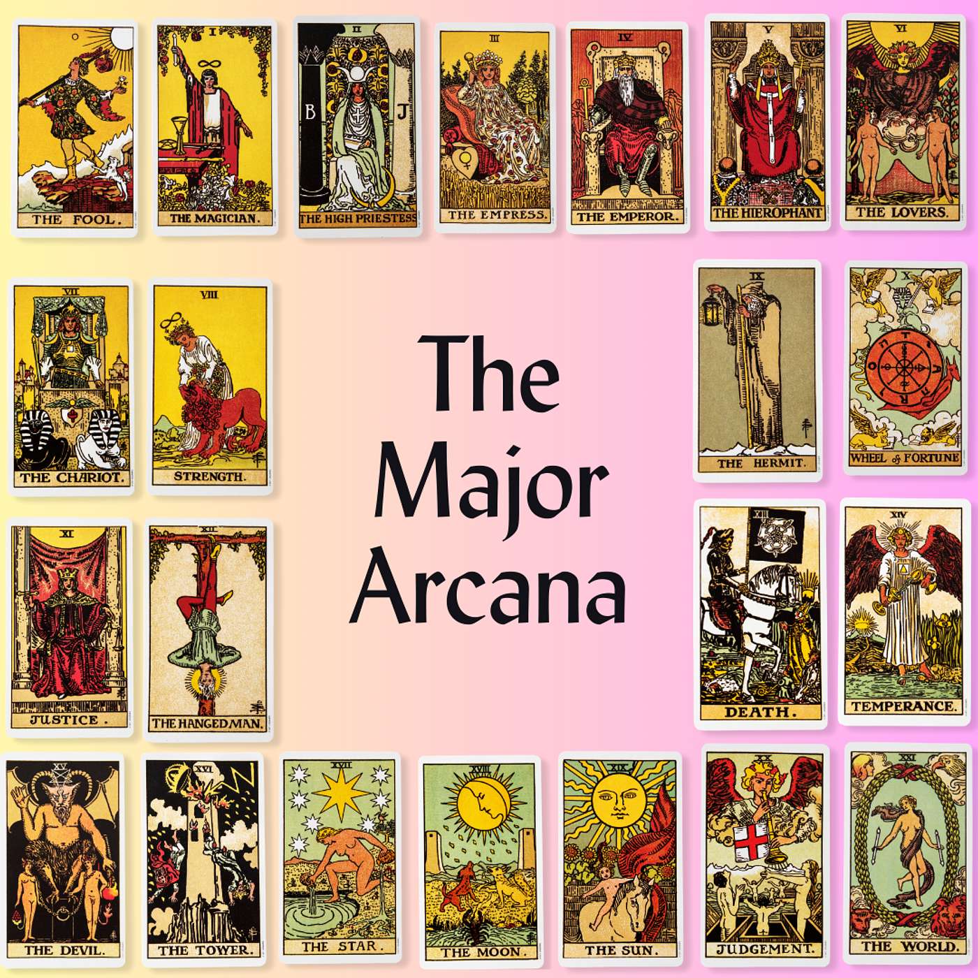 Episode #167: Tarot: The Major Arcana Cards 0-11 + Life Path Numbers ...